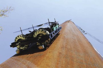 Helical Robots ready for up-tower work