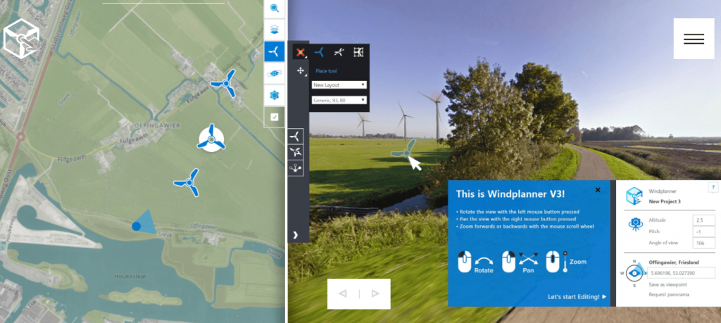 Windplanner V3 software update available for easier project siting