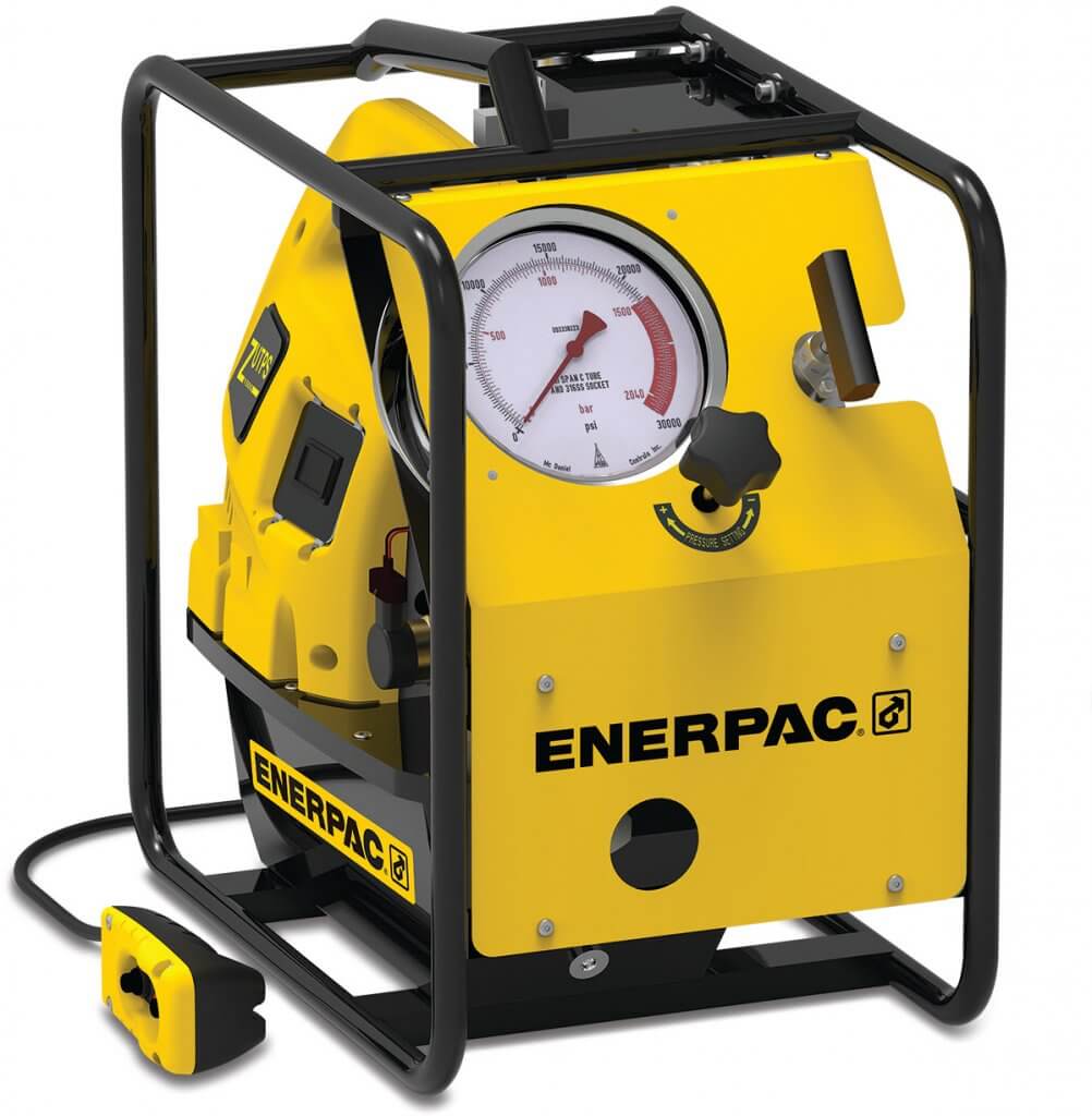 Enerpac introduces next-generation tensioning pumps